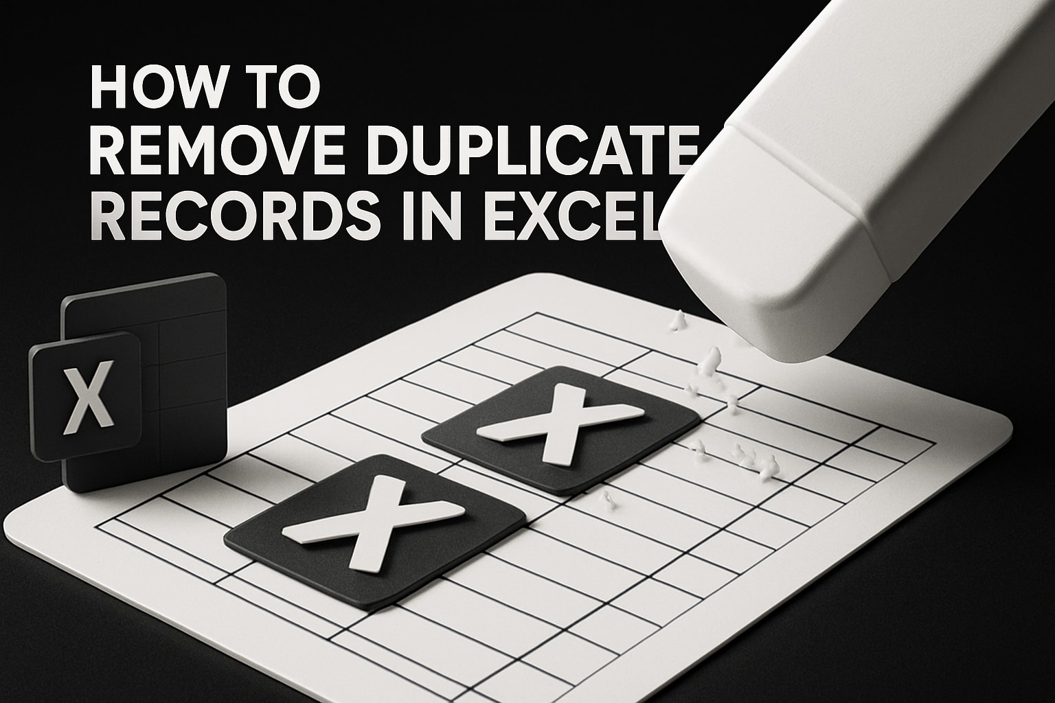 How to Remove Duplicate Records in Excel: A 2025 Guide - The Analytics Doctor