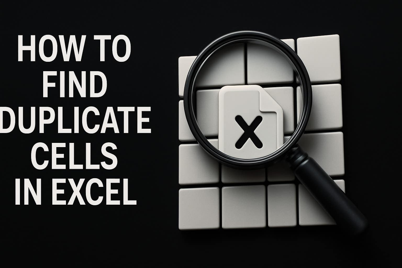 How to Find Duplicate Cells in Excel: Expert Guide 2026 - The Analytics ...